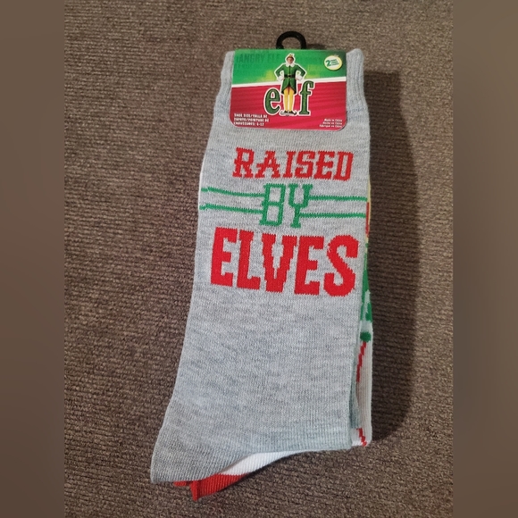 Warner Bros. | Underwear & Socks | Raised By Elves Elf Movie Socksnwt ...
